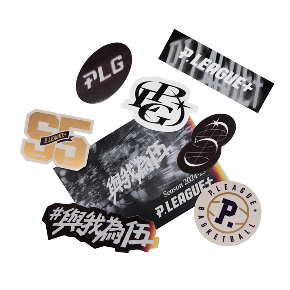 PLG S5貼紙組 | P. LEAGUE+